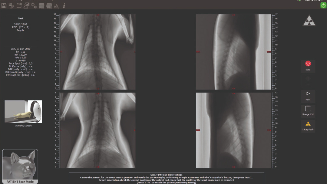 Multi-Scan Body 7G CBCT device | Newtom Veterinary